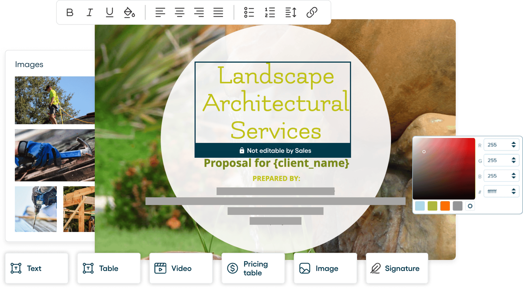 Proposal Software for Facility & Maintenance Services | Proposify